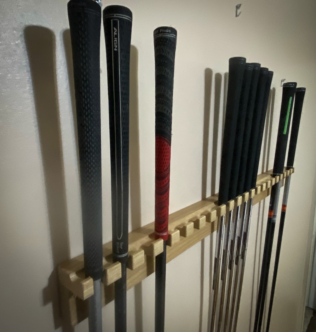 Golf Club Rack the Perfect Gift for Your Golfer to Hang Their Drivers ...