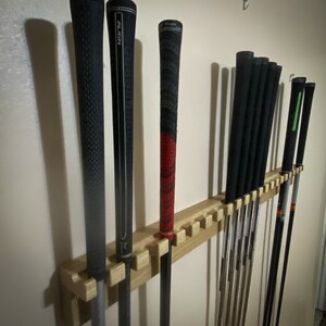 Golf Club Rack the Perfect Gift for Your Golfer to Hang Their Drivers ...