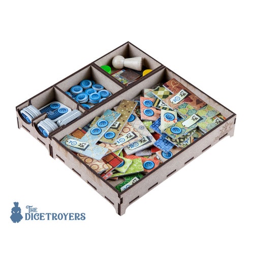Patchwork Board Game Insert / Box Organizer - Etsy