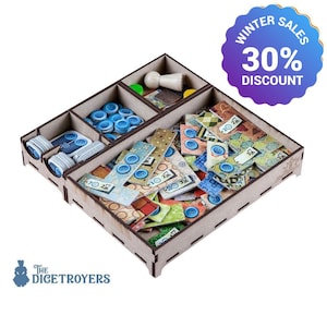 Patchwork Board Game Insert Organizer - Etsy