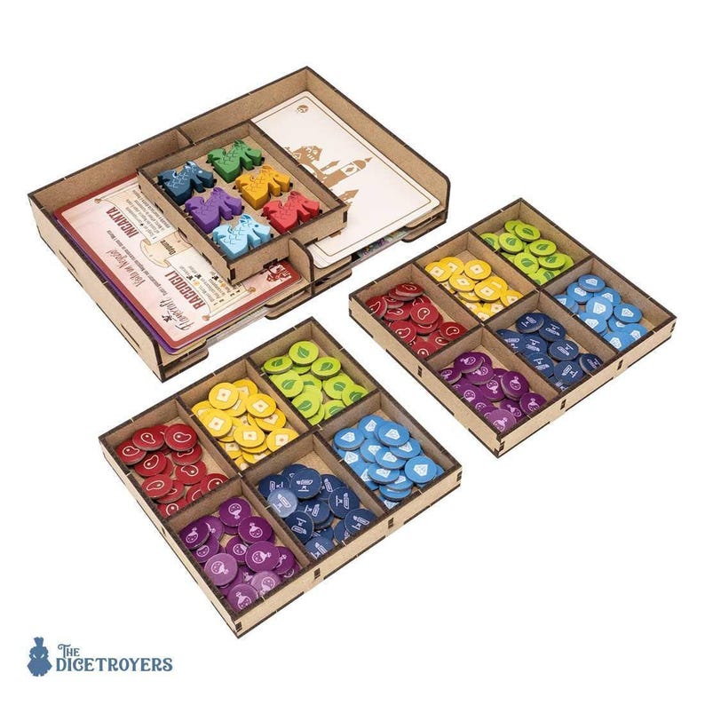 Flamecraft Organizer and Player Boards Insert - Etsy