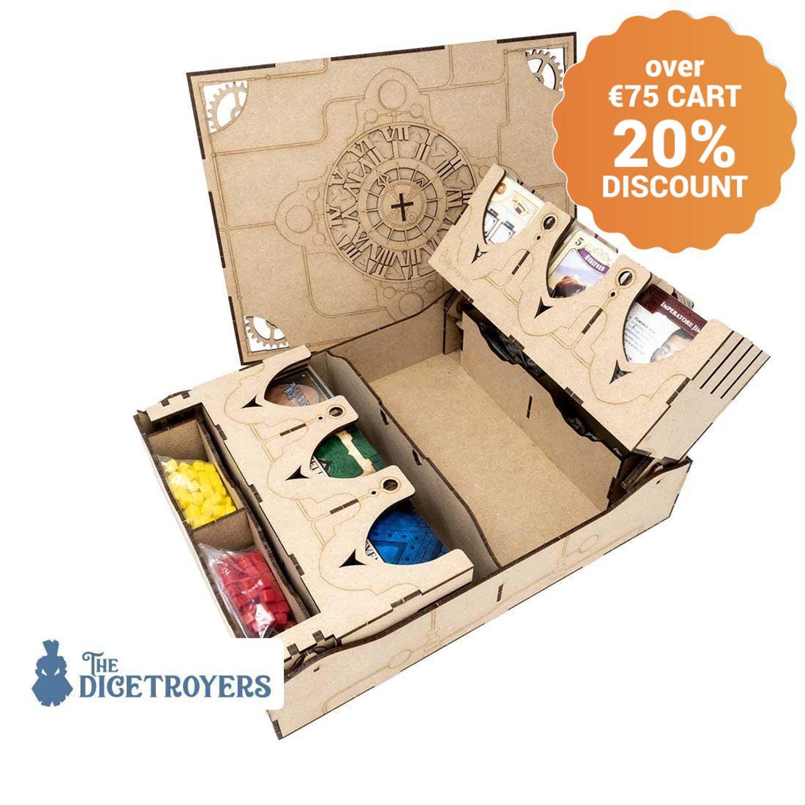The Clock – Flip and Pick Storage System Organizer - Etsy