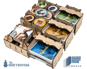 Splendor Board Game Organizer Compatible With All Expansions / Splendor ...