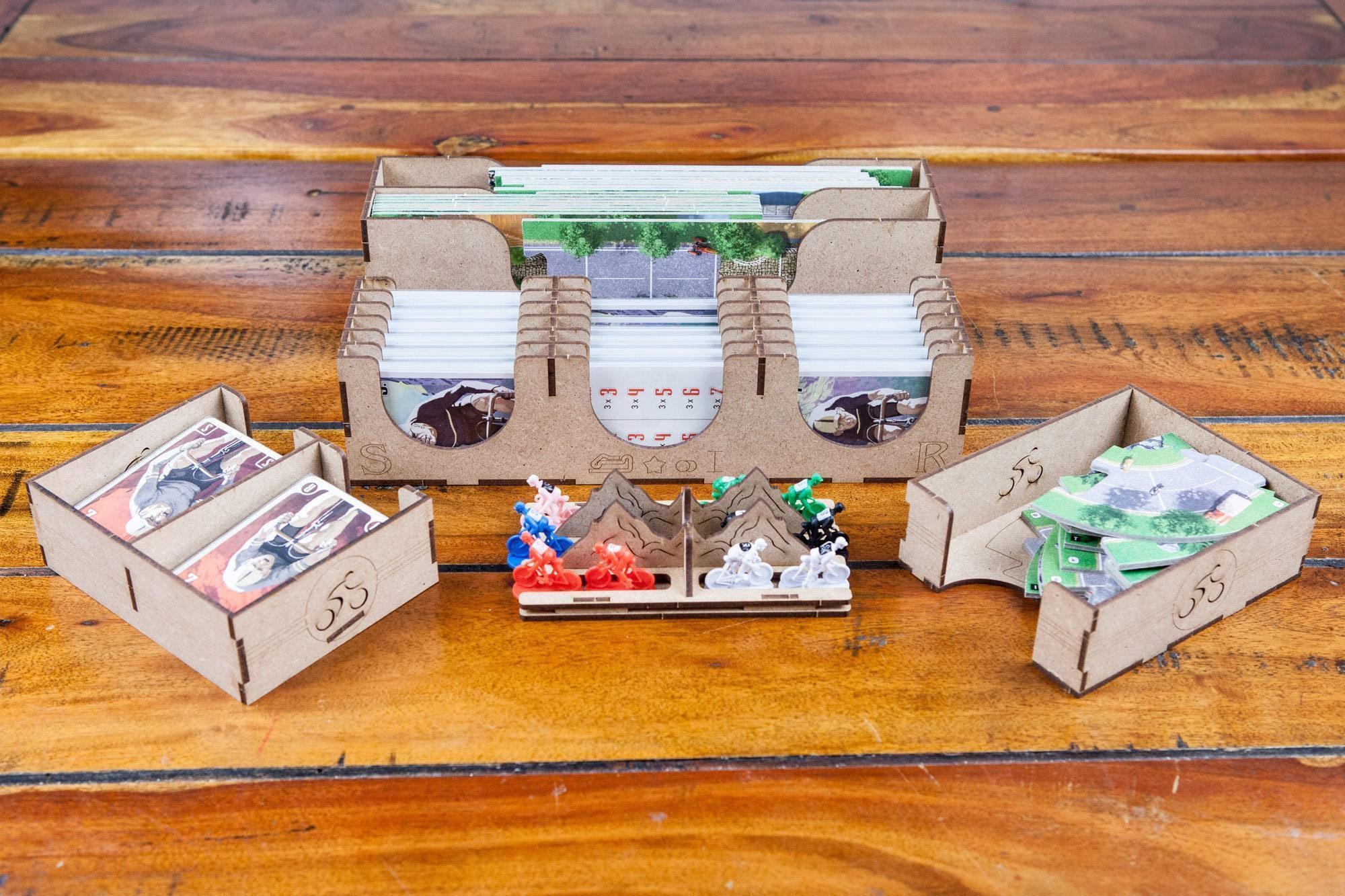Flamme Rouge (base Game or With Peloton Expansion) Organizer Insert - Etsy