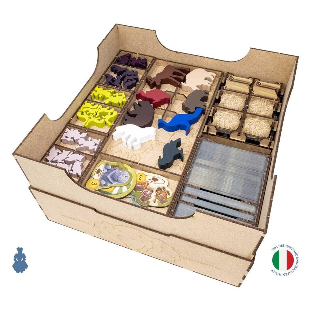 Everdell All in One Box – Organizer Plus Lifted Base and Wooden Ever ...