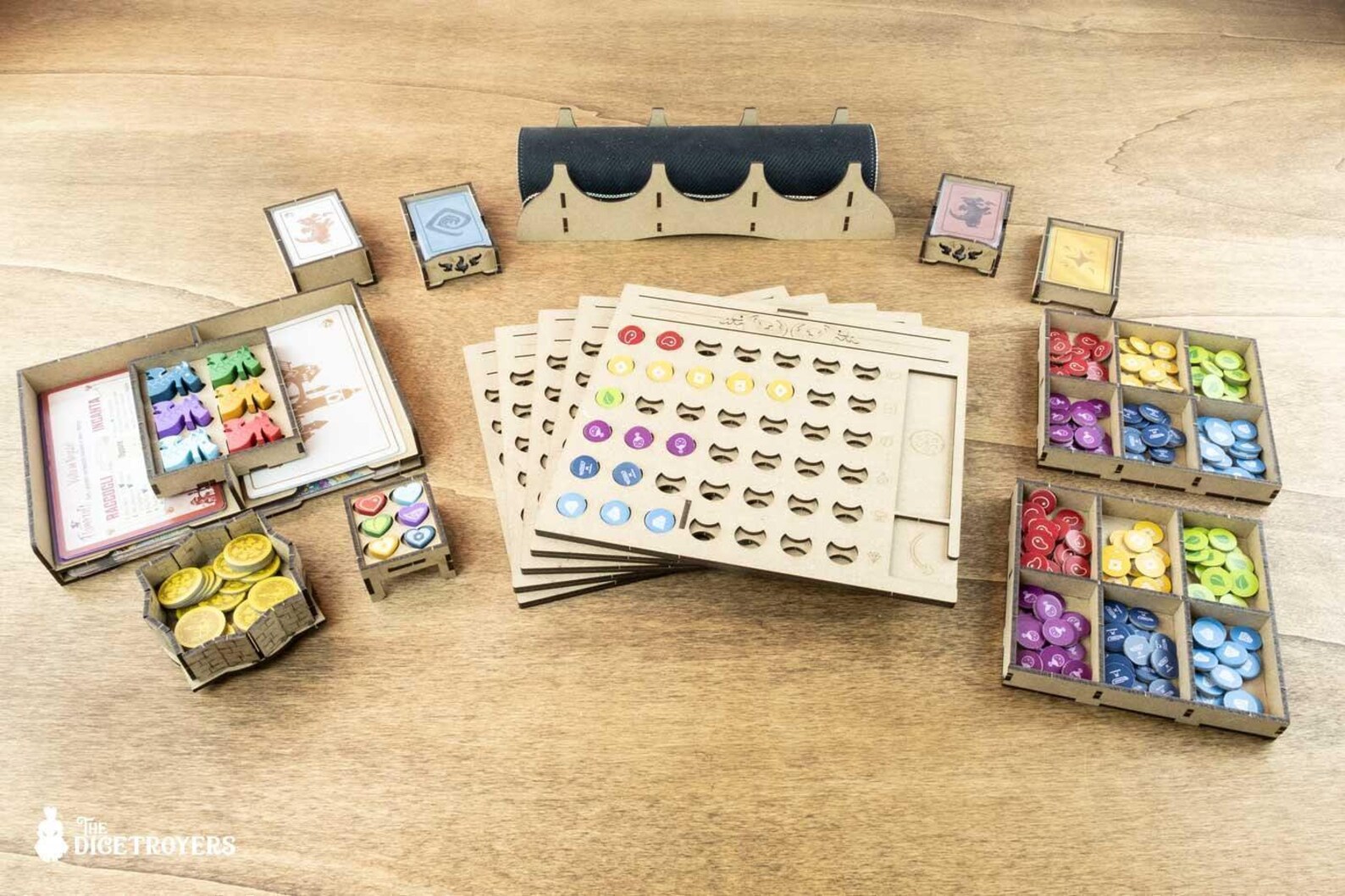 Flamecraft Organizer and Player Boards Insert - Etsy