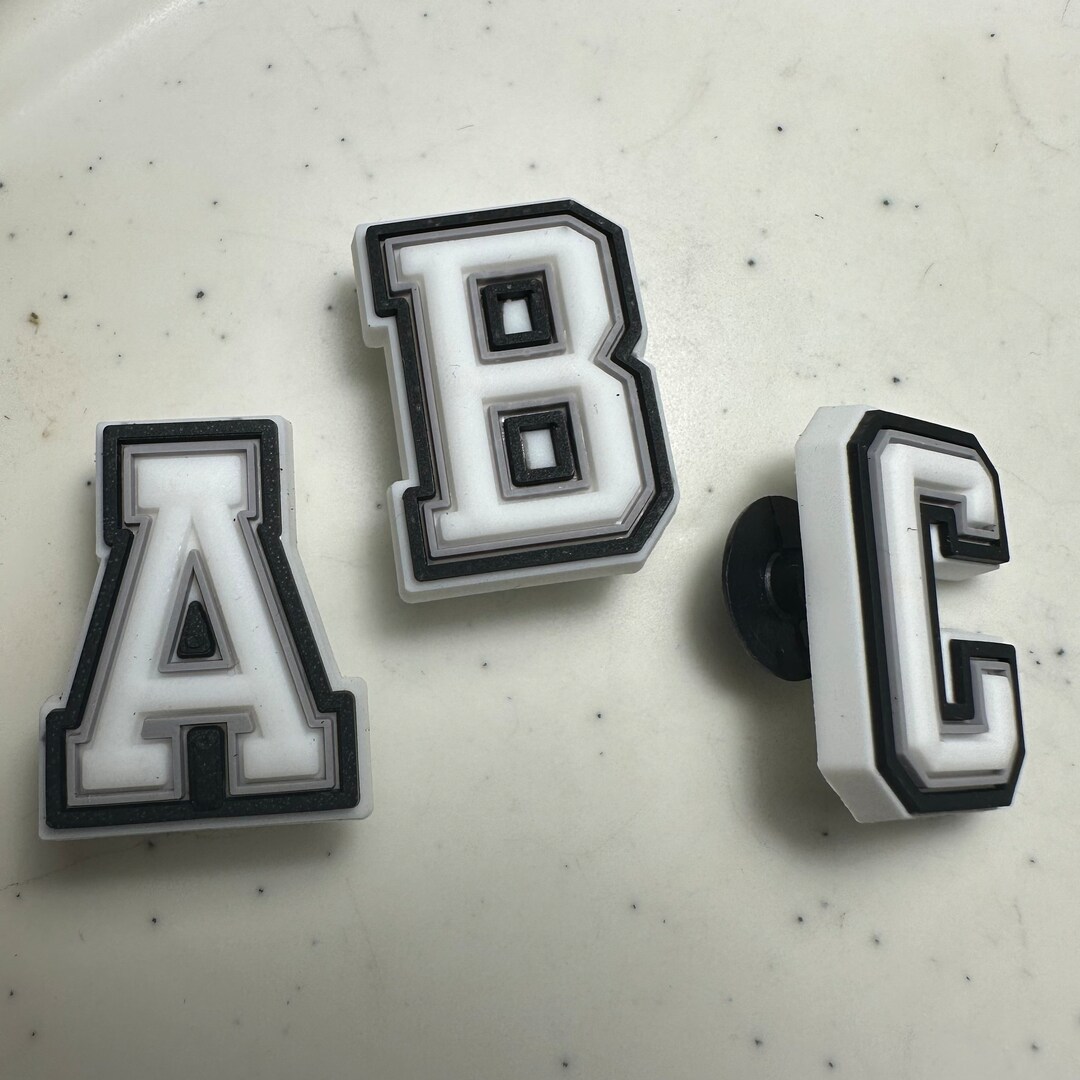 Croc Letter Charms - Etsy