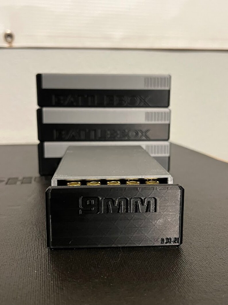 9mm X50rd 3D Printed Ammo Box - Etsy
