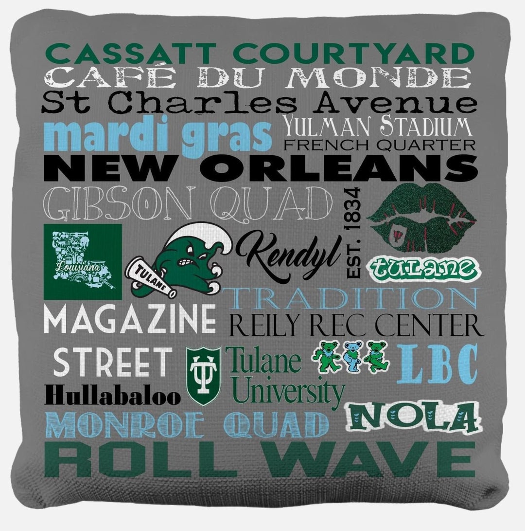 Tulane College Pillow Graduation Gift College Pillow Perfect - Etsy
