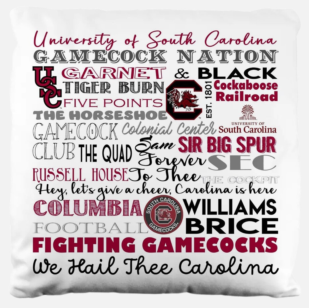 USC College Pillow Graduation Gift College Pillow Perfect Grad Gift for ...