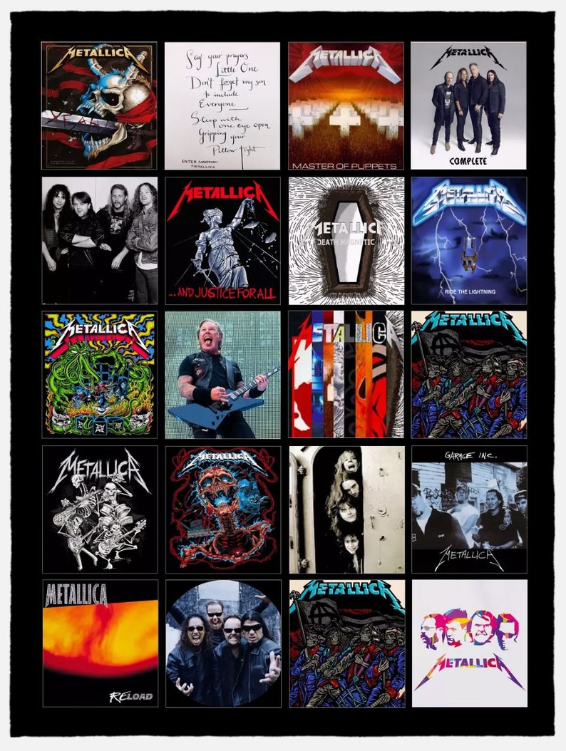 Favorite Band Personalized Blanket Band Albums Customize - Etsy