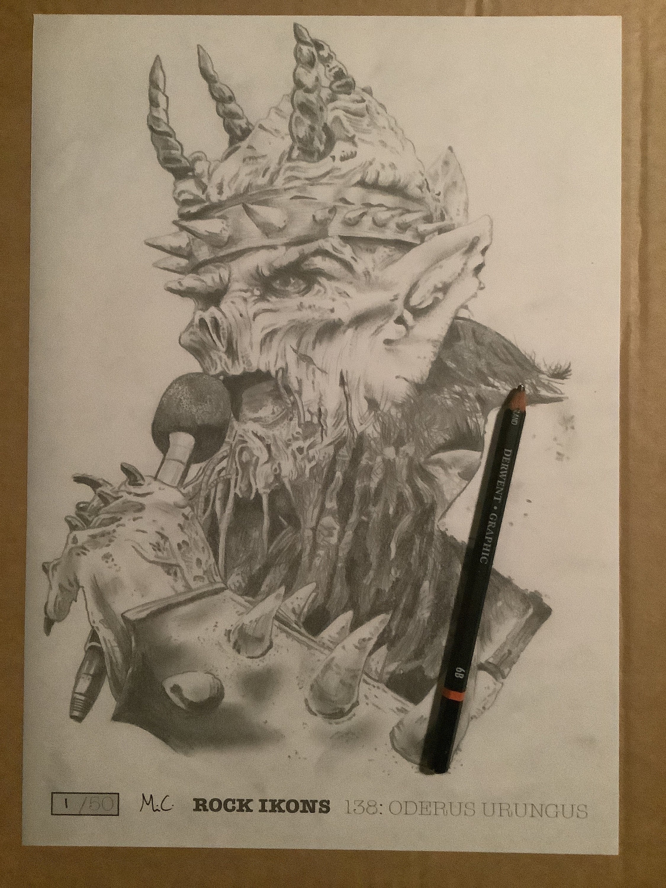 Oderus Urungus Drawing