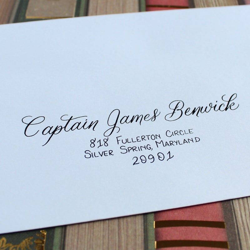 Envelope Addressing - Etsy