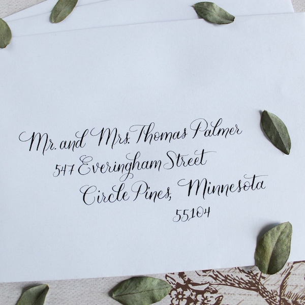 Address Calligraphy - Etsy