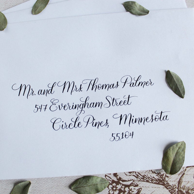 Address Calligraphy - Etsy