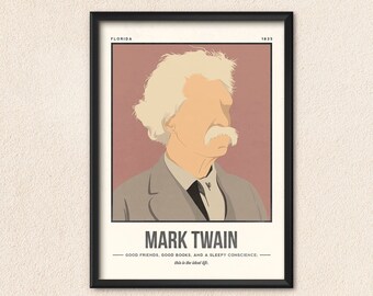 Mark Twain Quote - Etsy UK