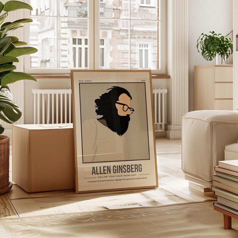Allen Ginsberg - Etsy