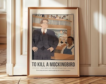 To Kill A Mockingbird "real Courage" Book Page Quote Art Print/bookish ...