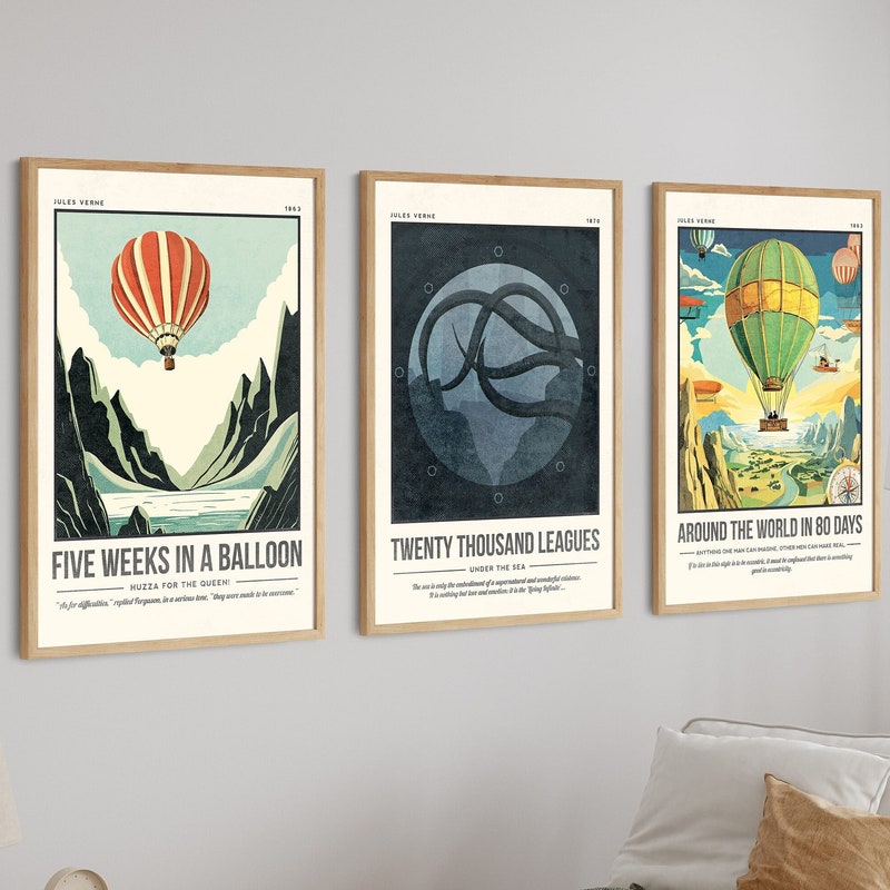 Jules Verne - Etsy
