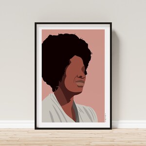 Toni Morrison Art Print | Iconic Figures Collection | Civil Rights ...