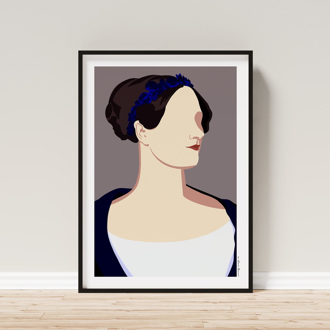 Ada Lovelace Art Print Iconic Figures Collection Computer - Etsy