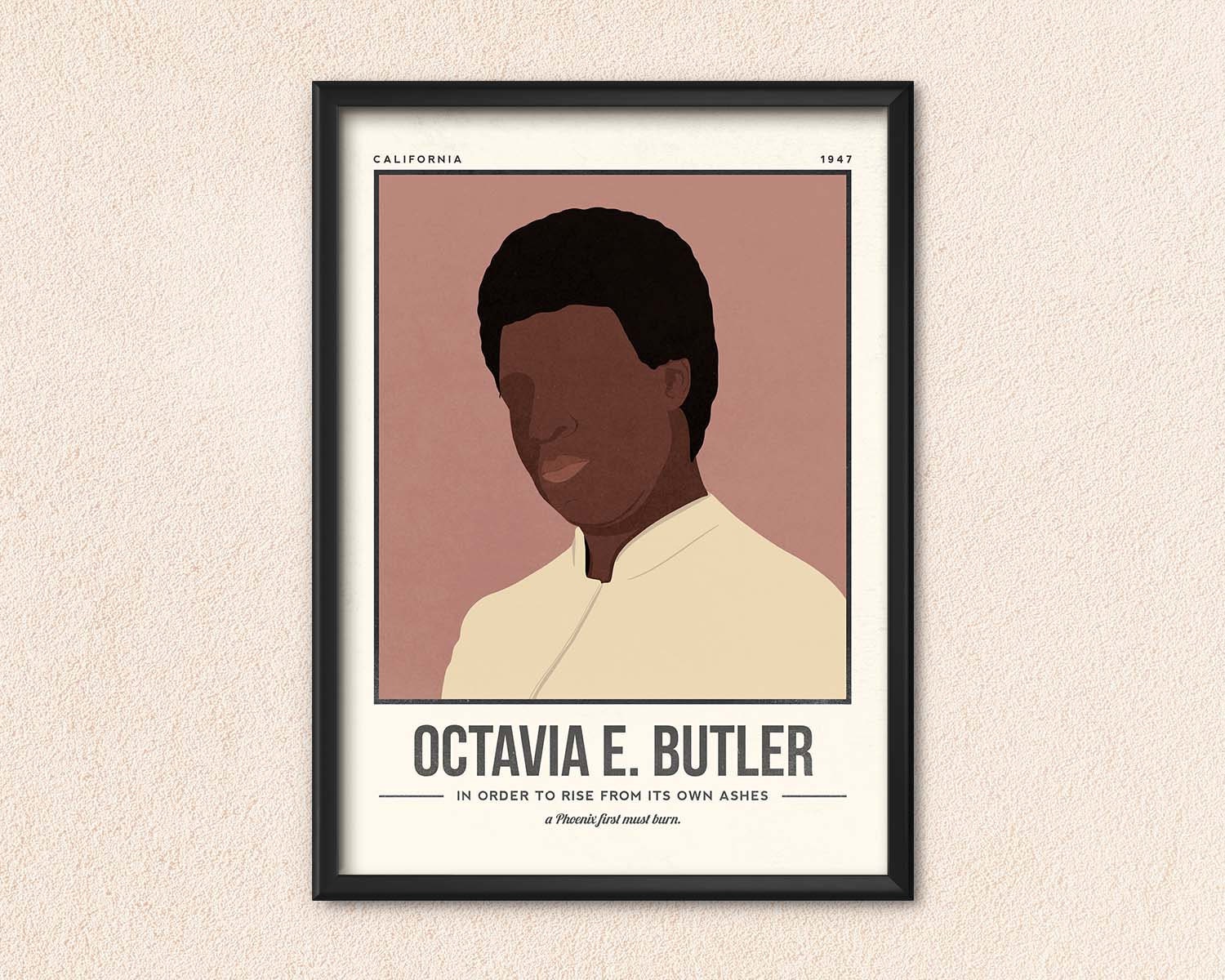Octavia E Butler Poster Author Quote Wall Art Retro - Etsy