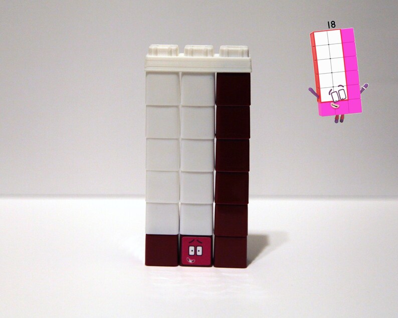 Numberblocks 16 20 Stackable Waterproof and with Custom | Etsy