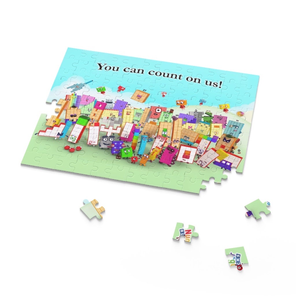 Numberblocks Puzzle One 1 Through One Hundred 100 120 - Etsy UK