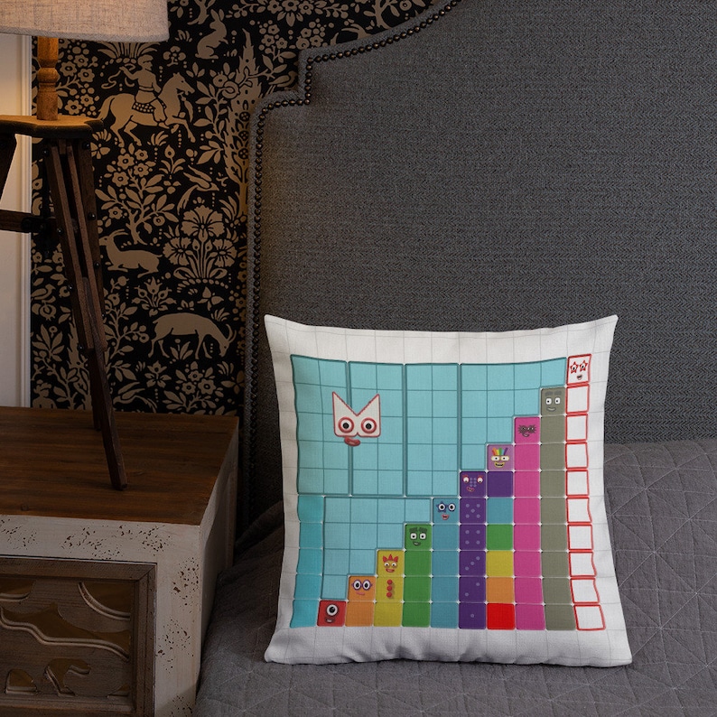 Numberblock 55 Equals the Sum of One 1 Through Ten 10 - Etsy