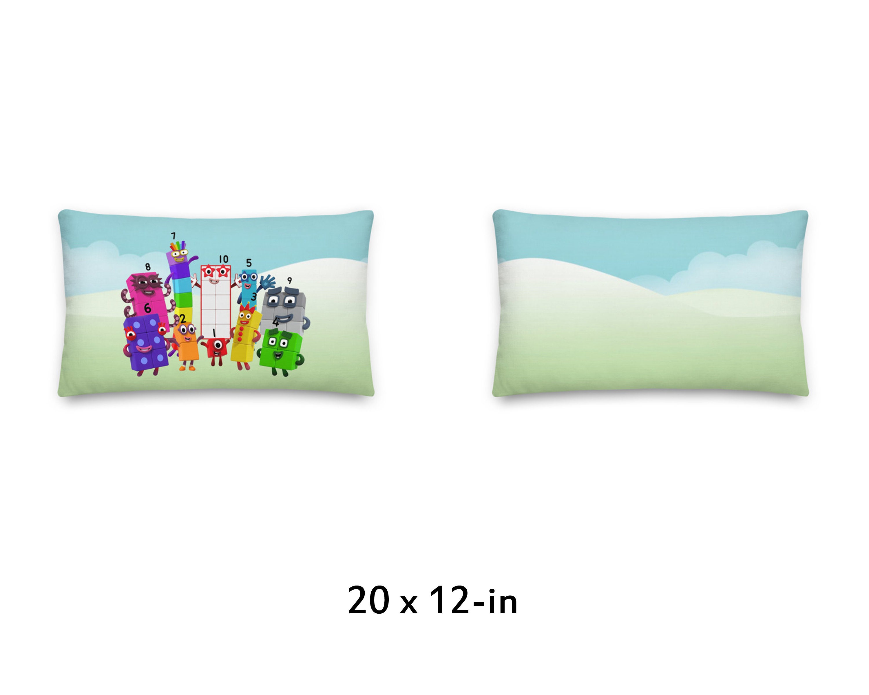 Numberblocks One 1 Through Ten 10 Premium Pillow - Etsy