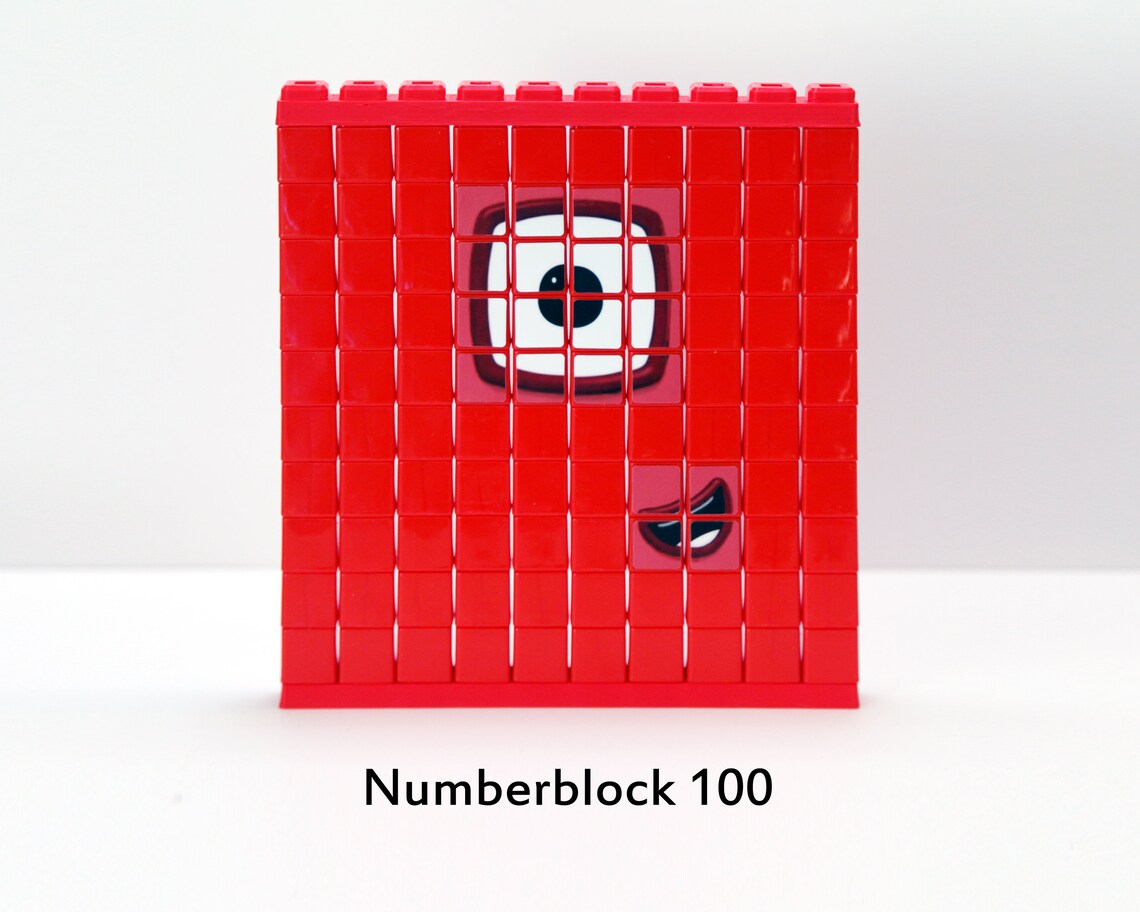 Numberblocks 90 - 100, Waterproof, Scratch / UV Resistant! - Etsy UK