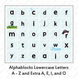 Alphablocks Face Stickers, Waterproof, Scratch and UV Resistant, Peel ...