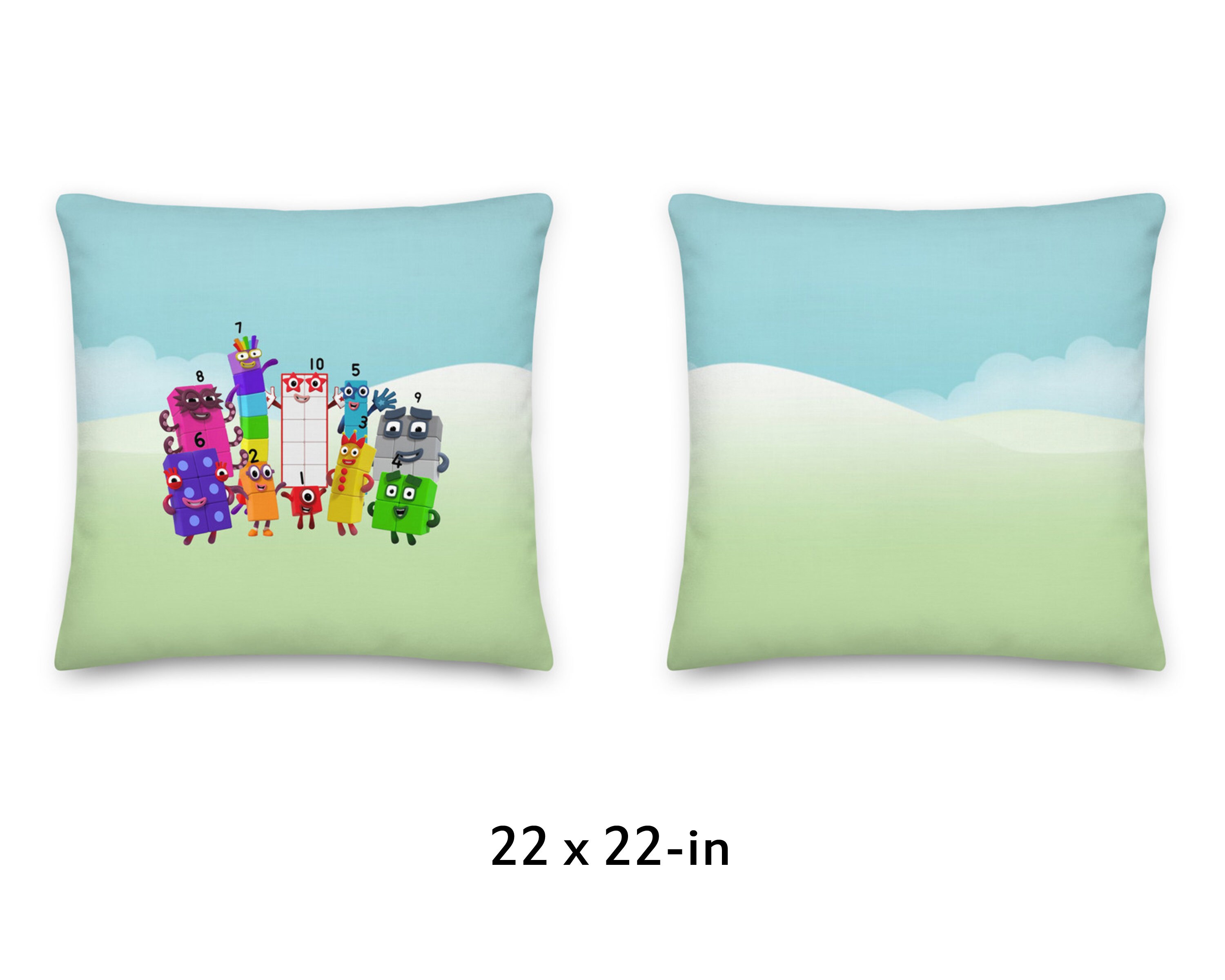 Numberblocks One 1 through Ten 10 Premium Pillow | Etsy
