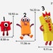 Numberblocks Wall Graphics - Etsy