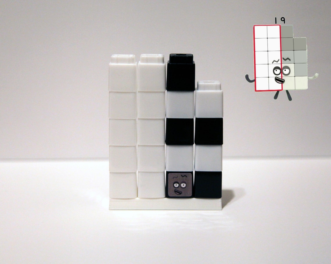 Numberblocks 16 20 Stackable Waterproof and with Custom | Etsy