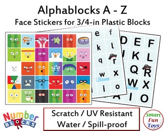 Alphablocks a to Z - Etsy Australia