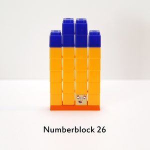 Numberblocks 26 29, Waterproof, Scratch / UV Resistant - Etsy