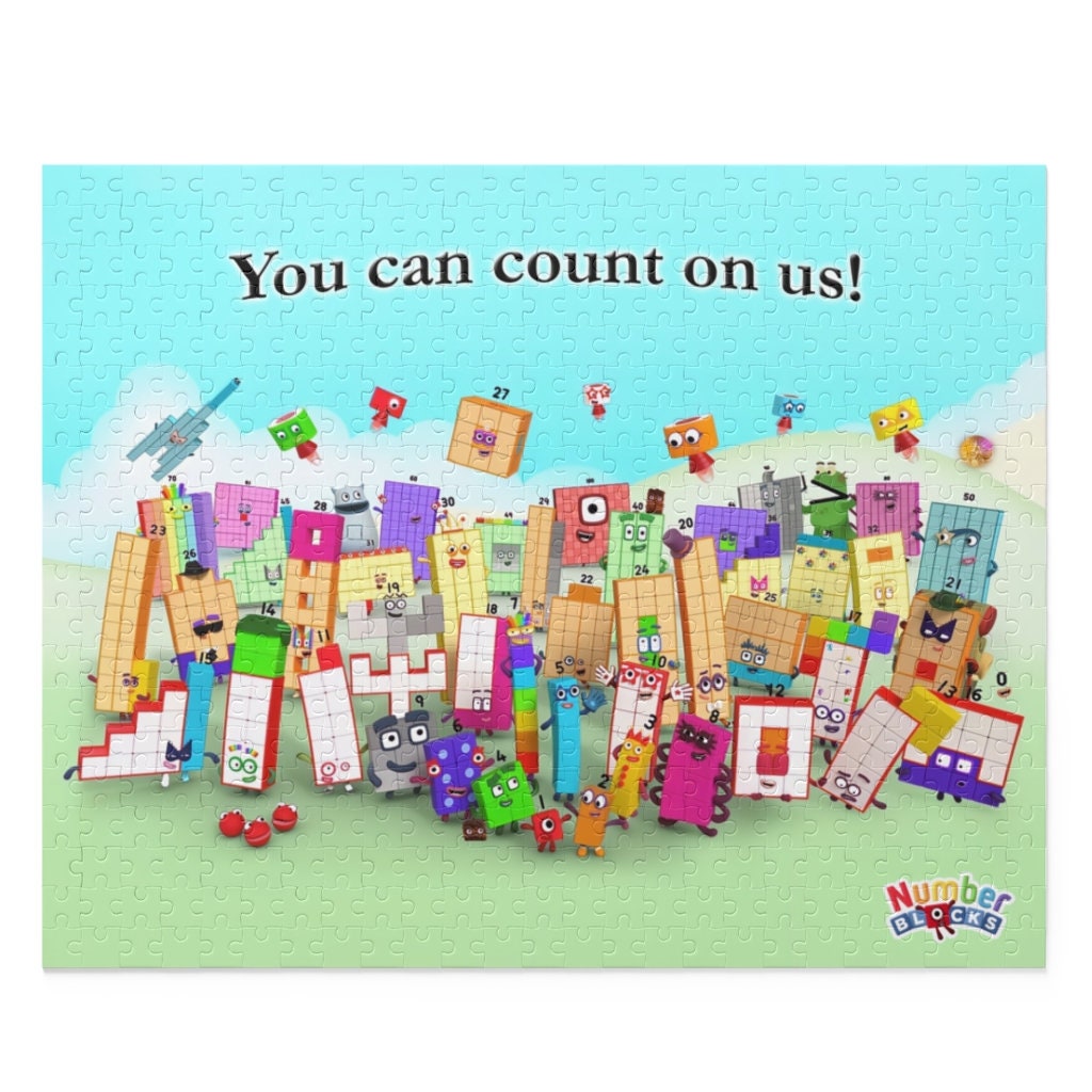Numberblocks Puzzle One 1 Through One Hundred 100 120 - Etsy UK