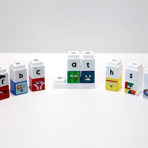 Alphablocks A - Z, Uppercase and Lowercase, Waterproof, Scratch and UV ...