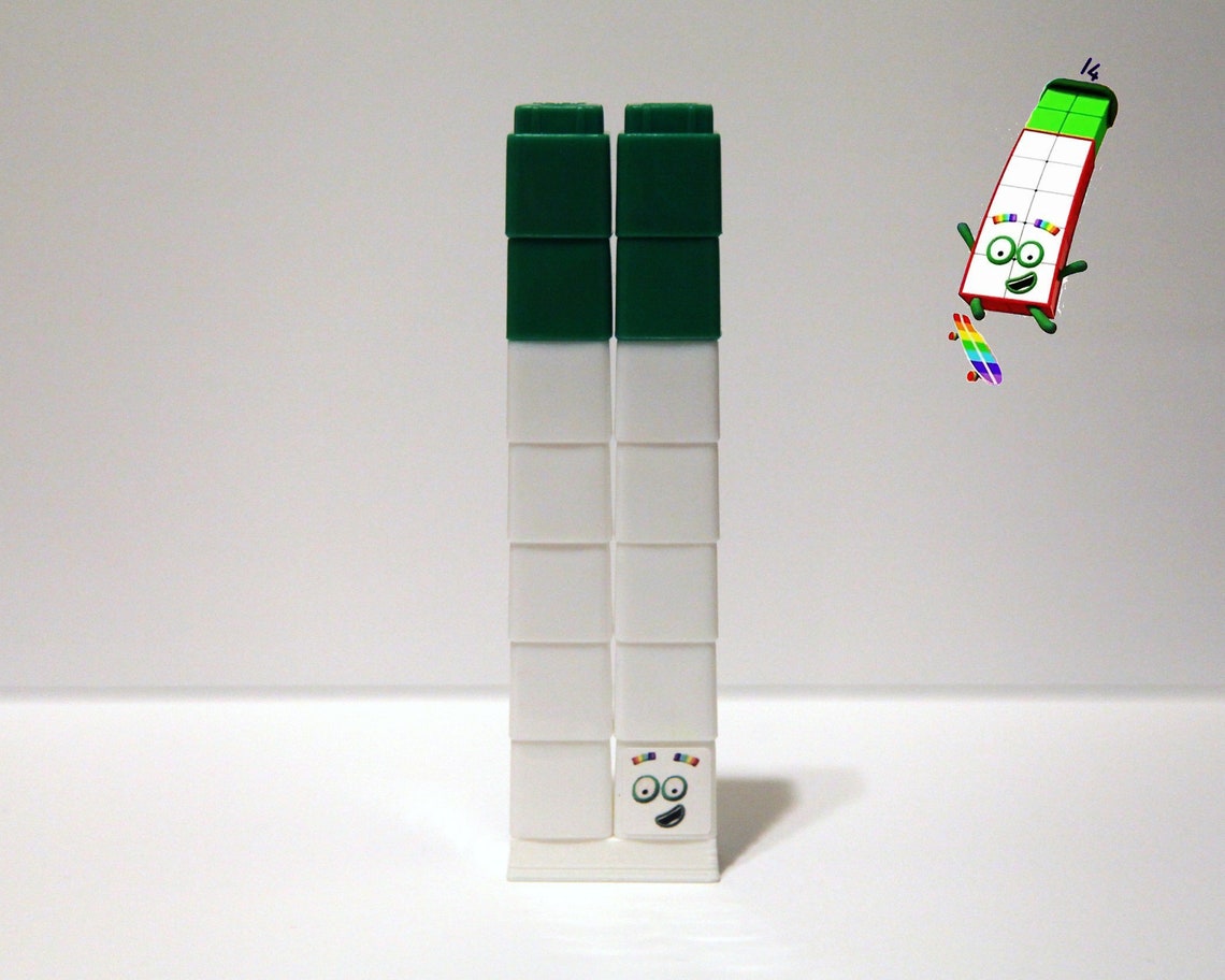 Numberblocks 11 15 Stackable Waterproof and with Custom | Etsy