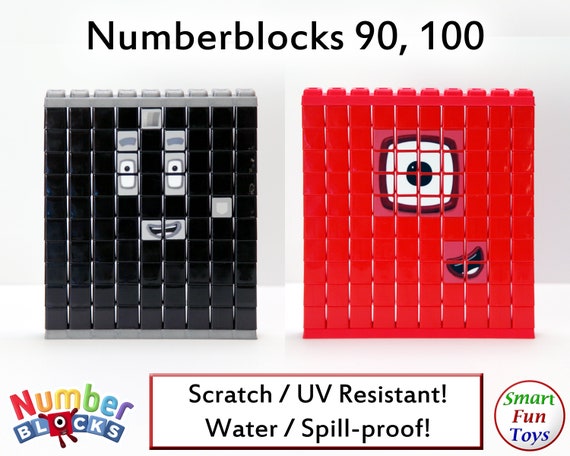 Numberblocks 90 100 Waterproof Scratch / UV Resistant - Etsy
