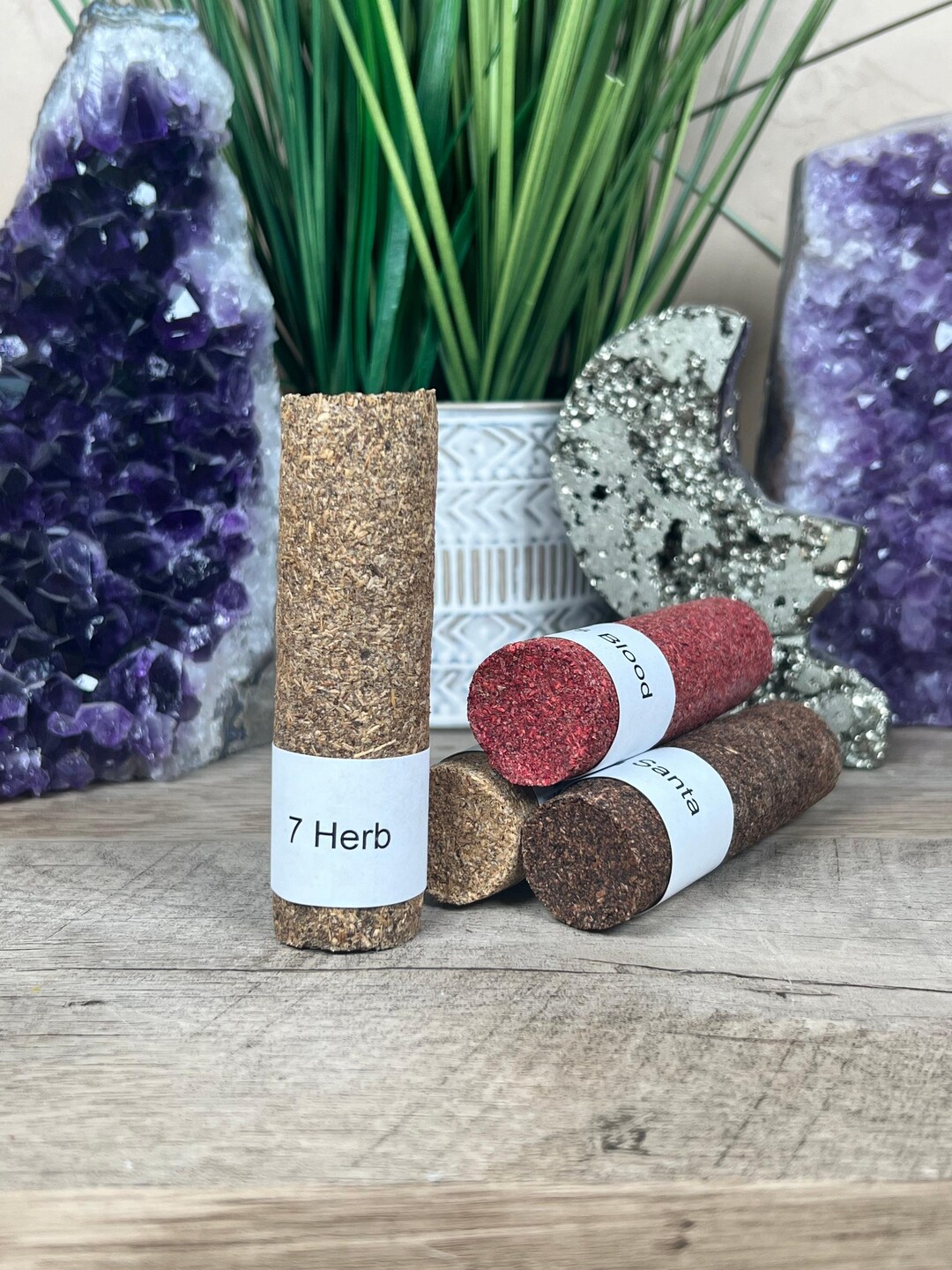 Spirit Smoke Stack - Ritual Protection Set, Smudging, Energy Cleansing ...