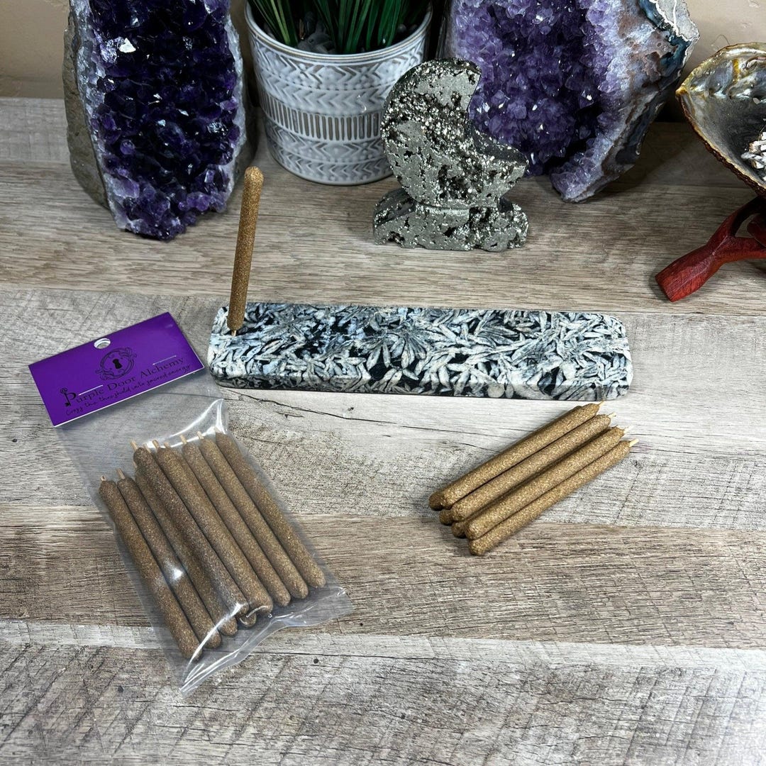 Copal and Palo Santo Incense Sticks, Meditation Incense, Energy ...