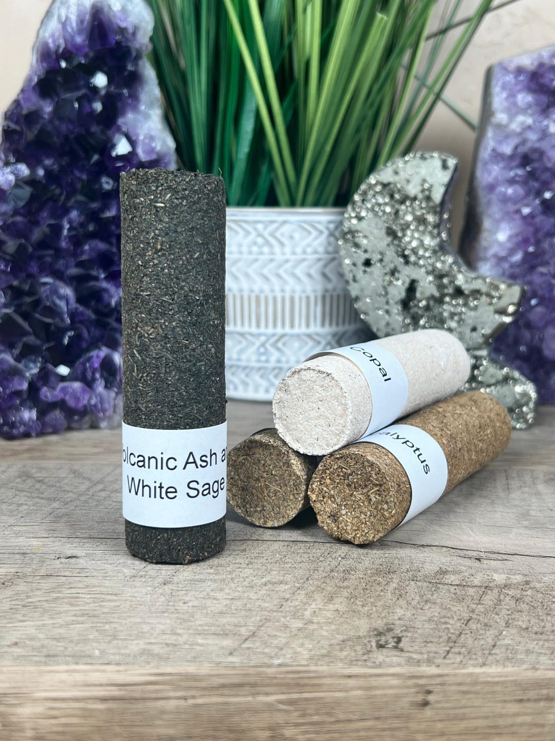 Spirit Smoke Stack - Elemental Purity Set, Smudging, Energy Cleansing ...