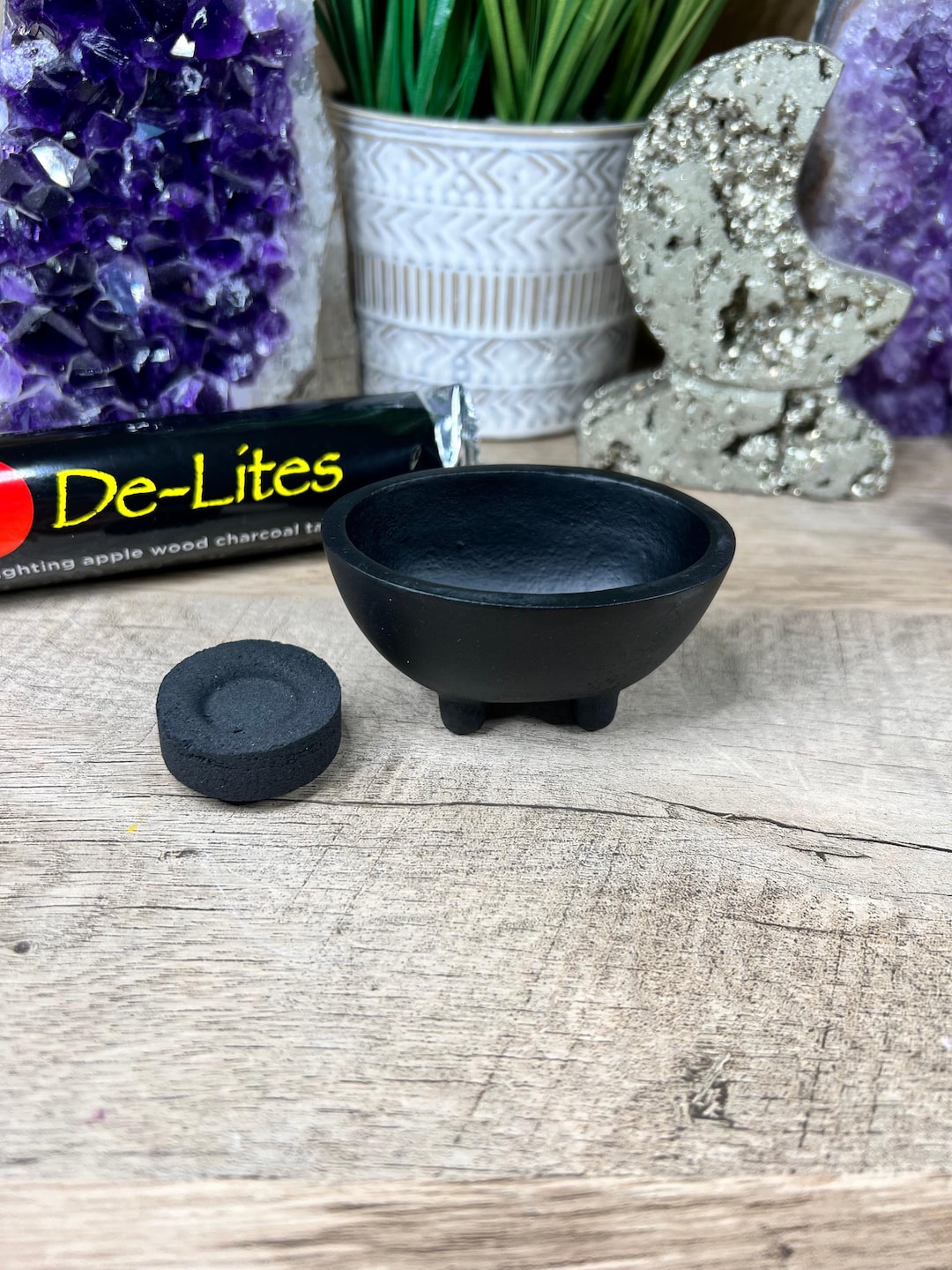 Oval Cast Iron Cauldron, Incense Burner - Etsy