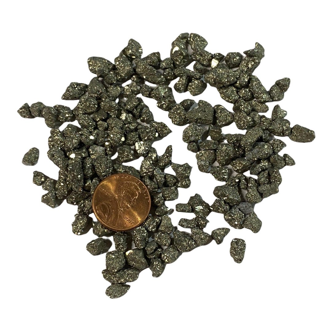 Natural Pyrite Chips: Peruvian Rough Crystals for Jewelry & Crafts - Etsy