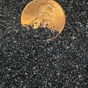Crushed Black Tourmaline Powder, Sand, Coarse, Extra Coarse, Jewelry ...