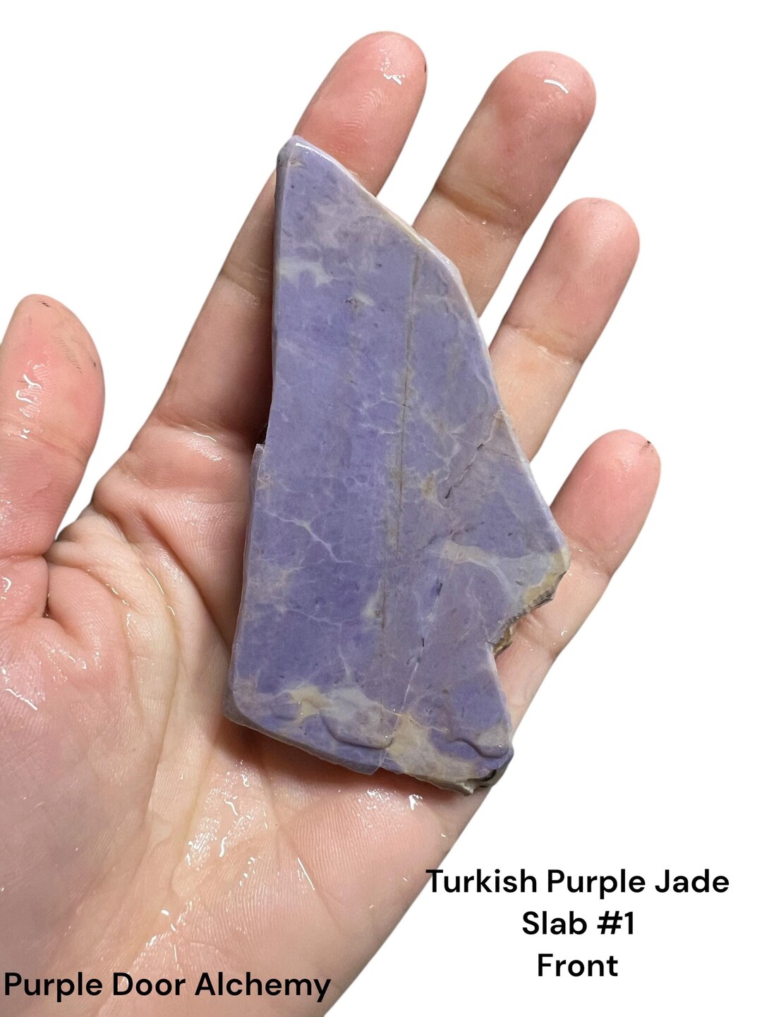 Turkish Purple Jade (unicorn Jade) Slabs for Lapidary, Cabochon Making ...