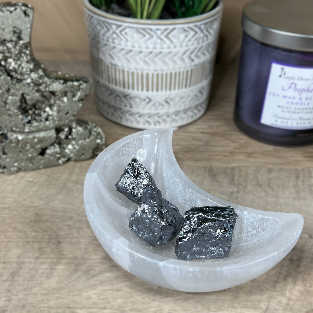 Raw Terahertz Stone, Silicon, EMF Protection, Rough Stones, Pocket ...