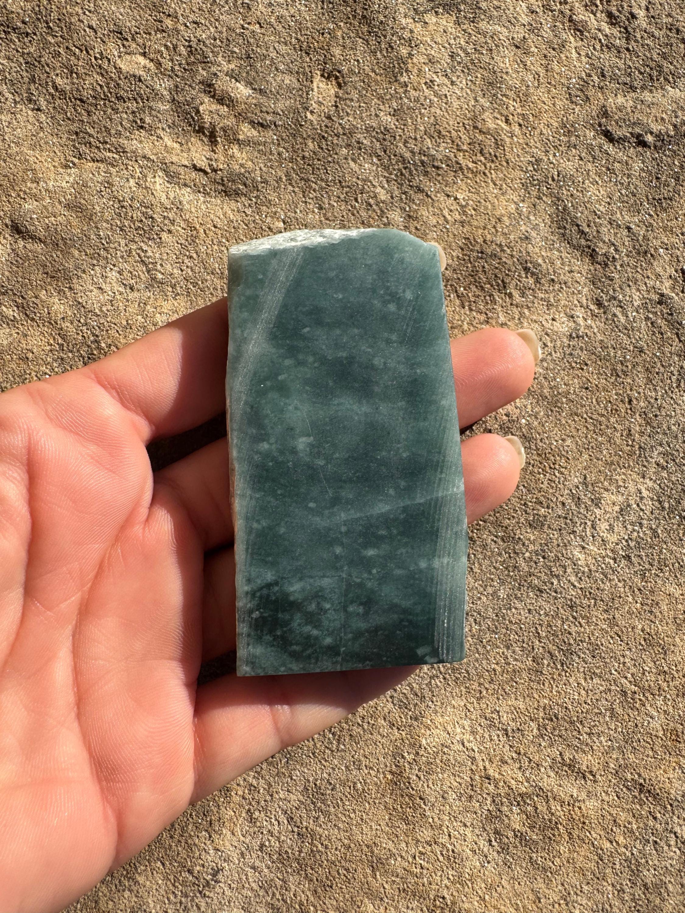 Guatemalan Jade Slab 93g for Lapidary, Mineral Collections - Etsy